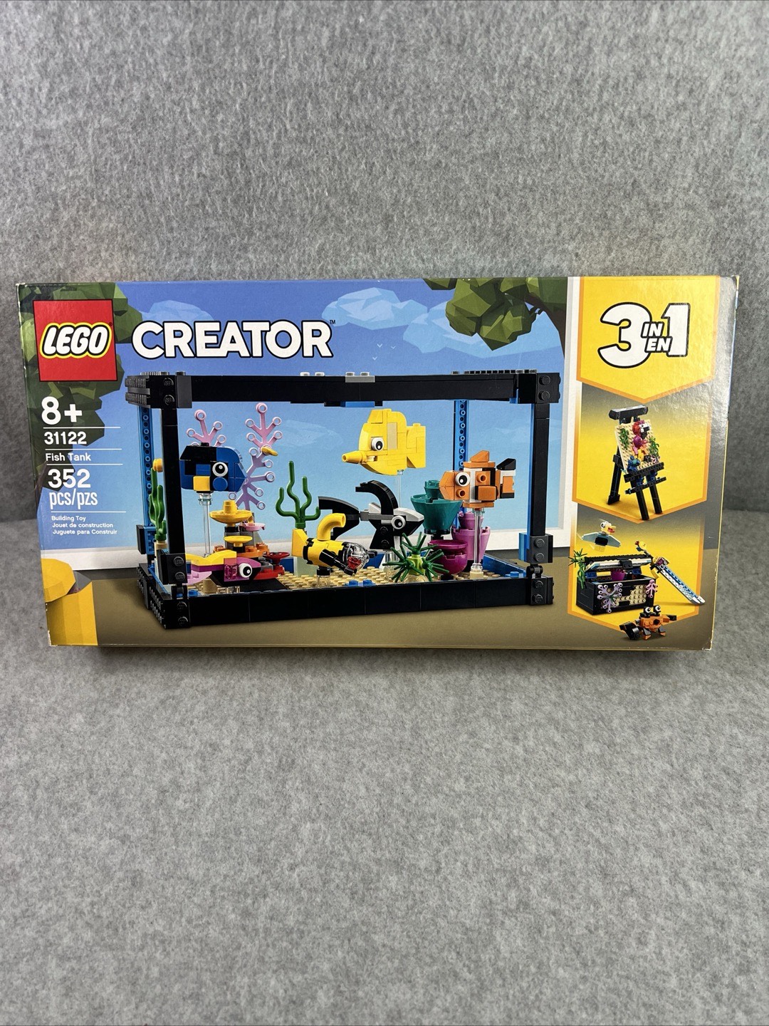 LEGO Creator Fish Tank 31122 Exclusive 3-in-1 Building Set Sealed