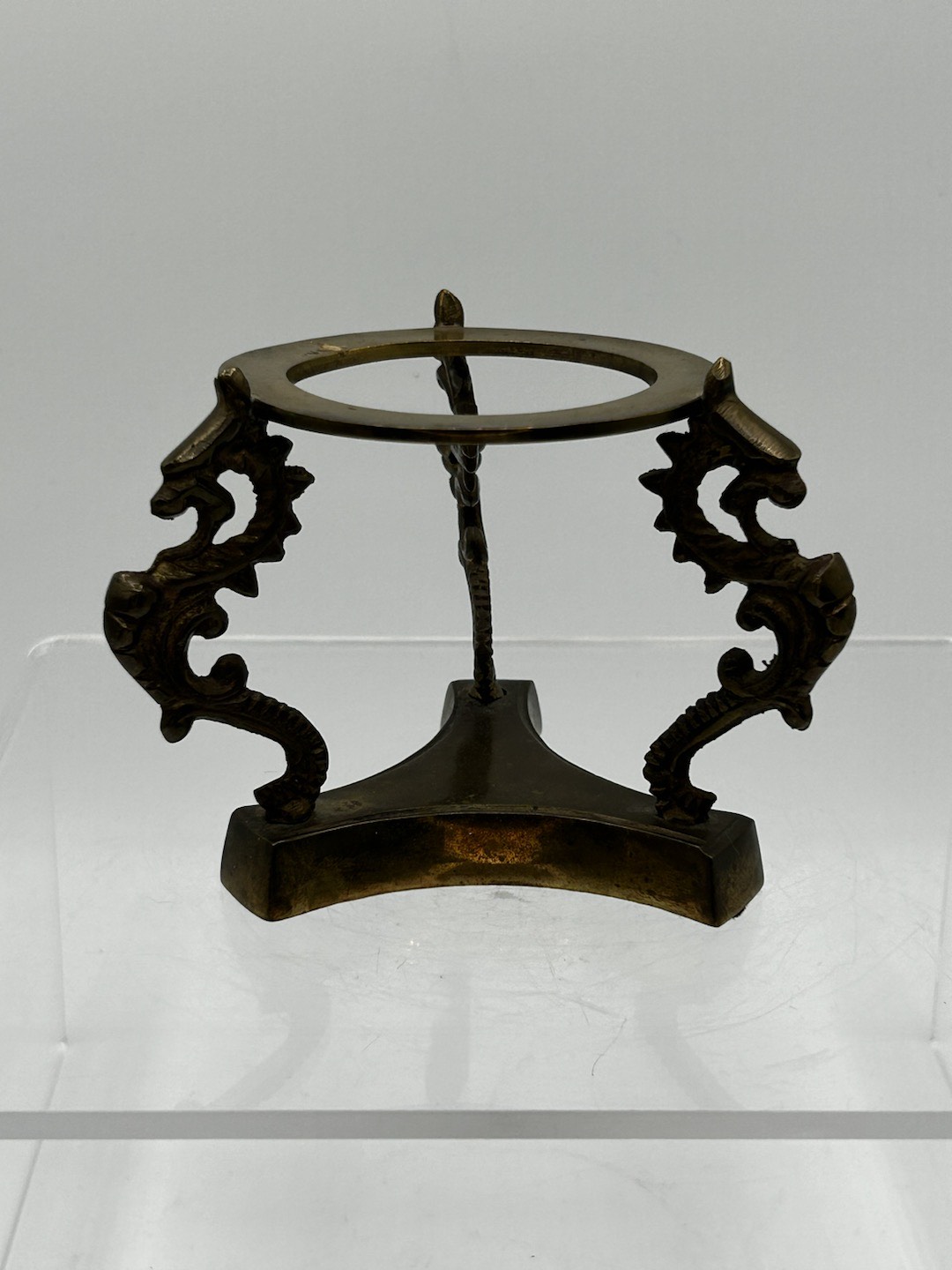 Brass Paperweight Stand