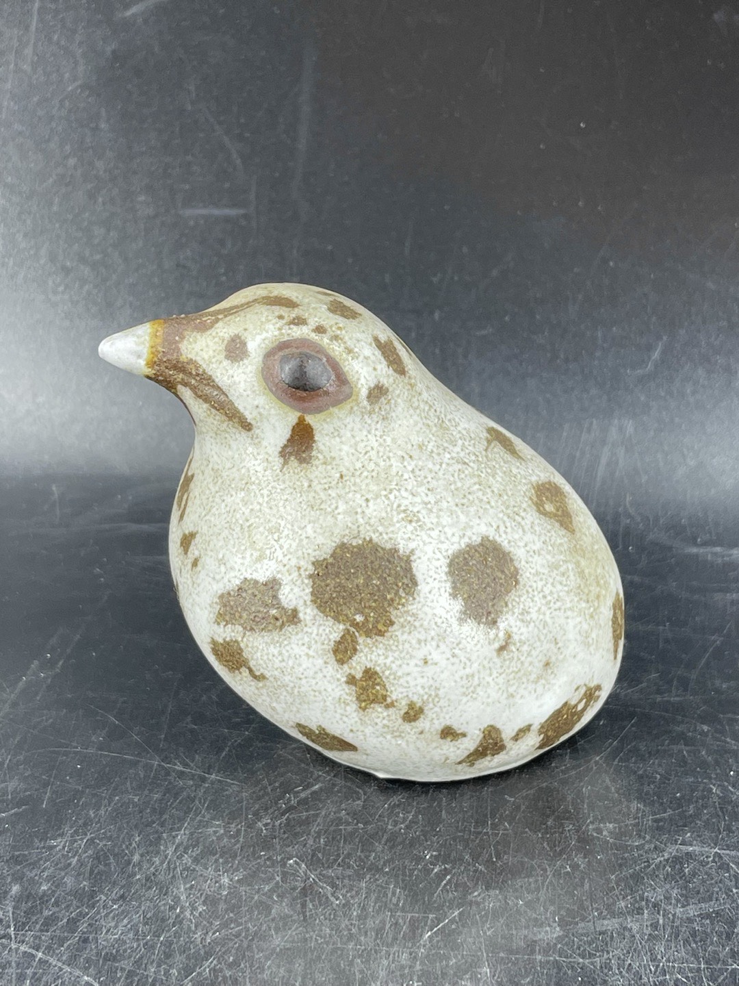 Andersen Design Studios Pottery Boothbay Maine Matte Seagull Chick Bird ...