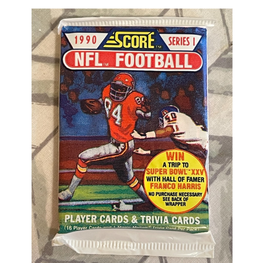 1990 Score Football Packs