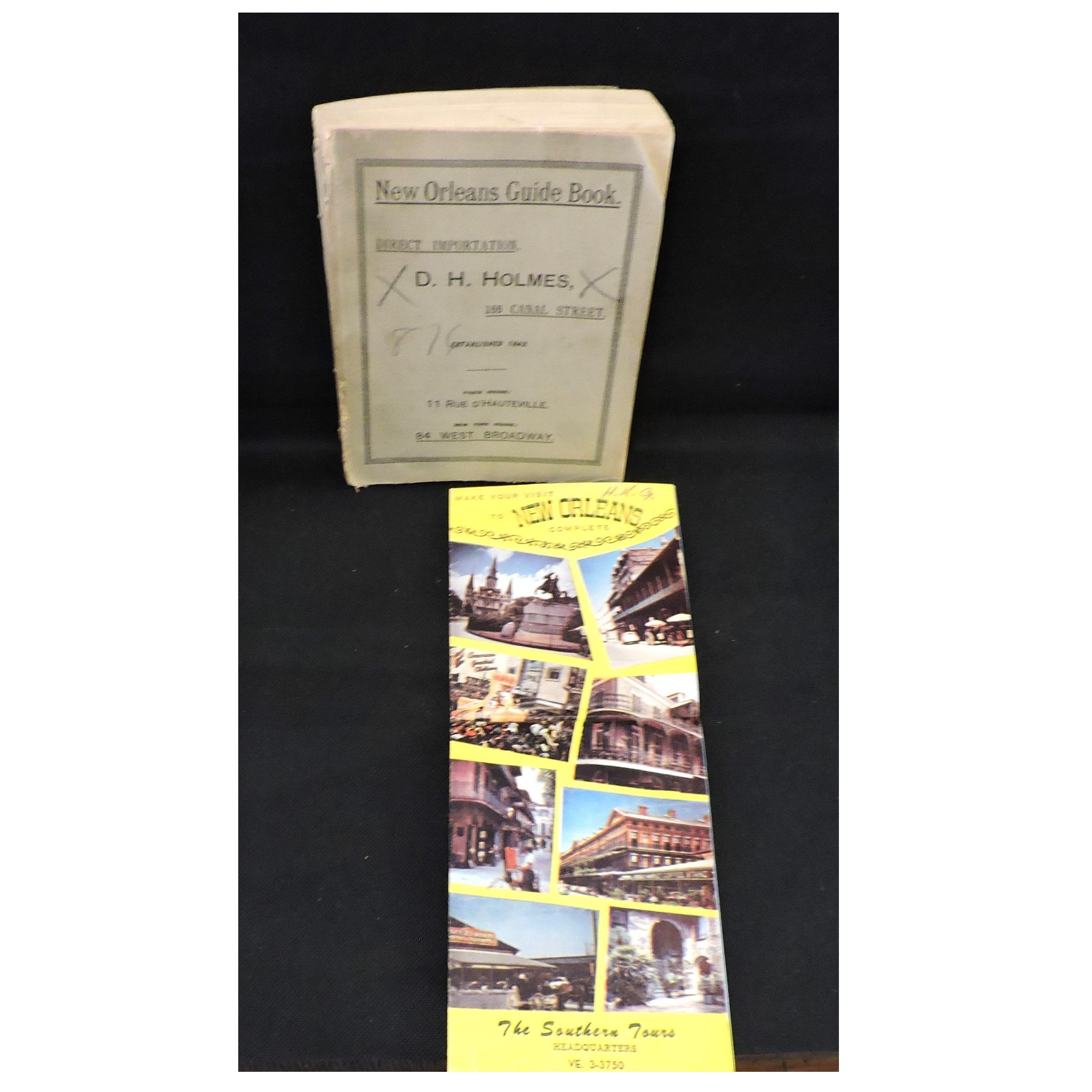 Antique Guide Book New Orleans DH Holmes Dept Store 1885 Illustrated