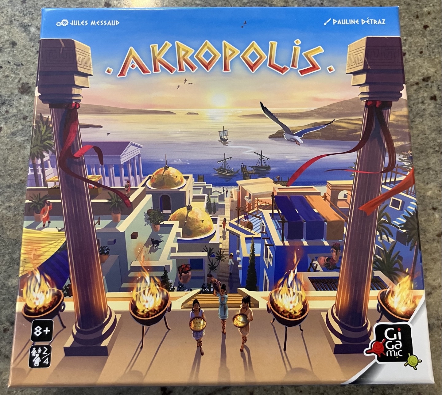 Akropolis - Tile-Laying Board Game