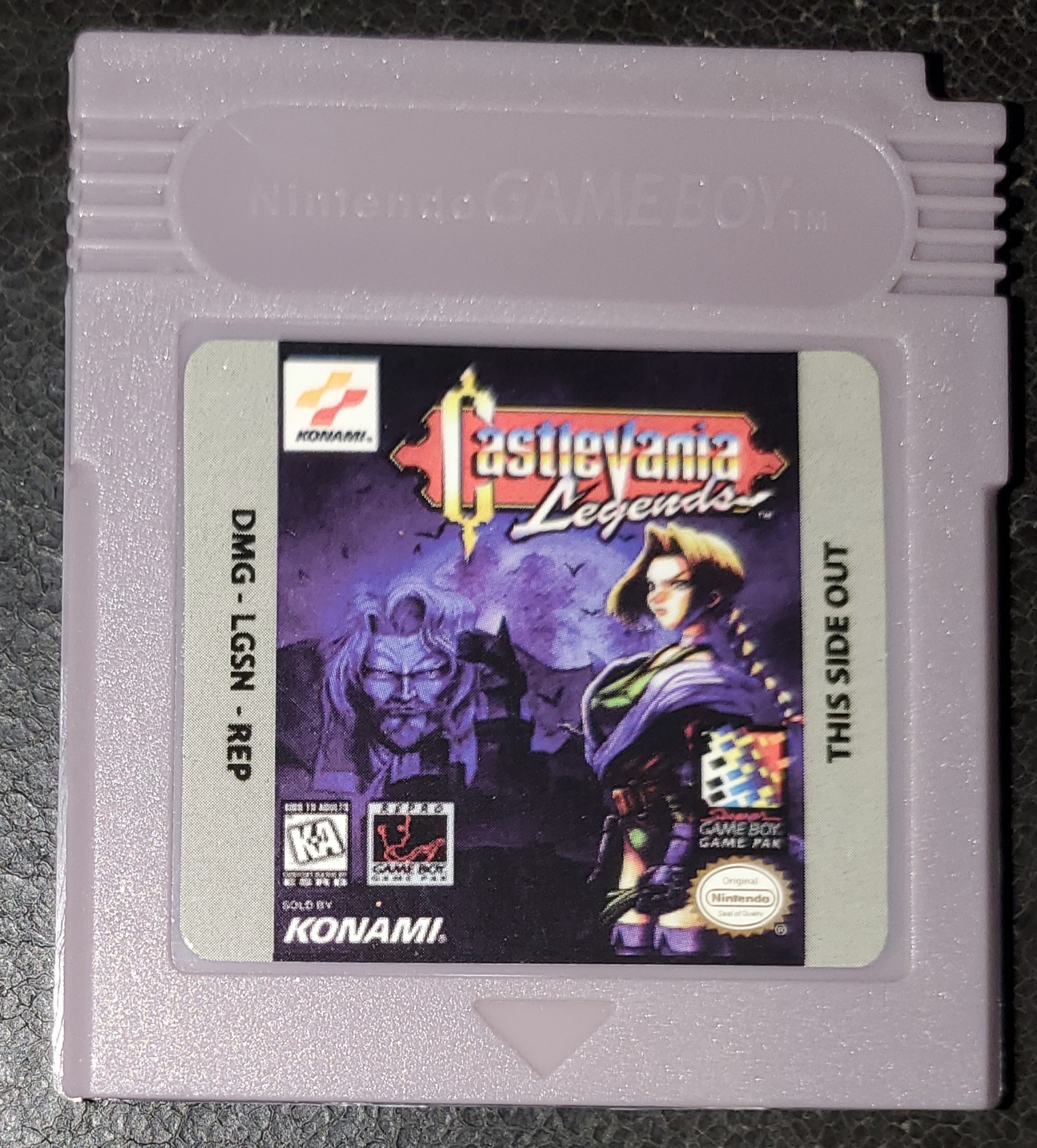 Castlevania Legends GBC Video Game Cartridge Nintendo Game Boy Color