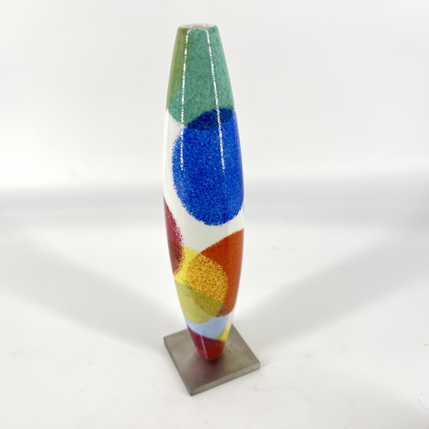 KPM Colorful Porcelain Mari Designed Vase