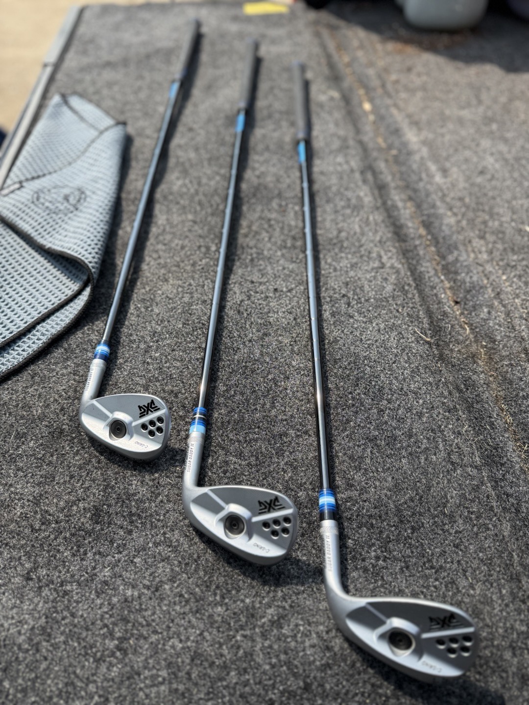 Custom built By KBS X golf PXG Sugar Daddy II Wedge Set. 52,56,60