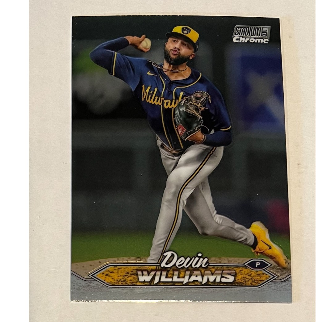 Devin Williams Stadium Club Chrome Milwaukee Brewers