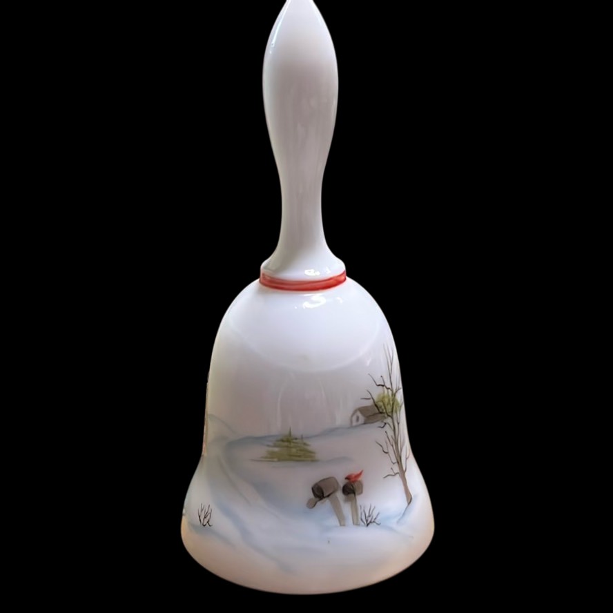19. Small Winter Scene Bell