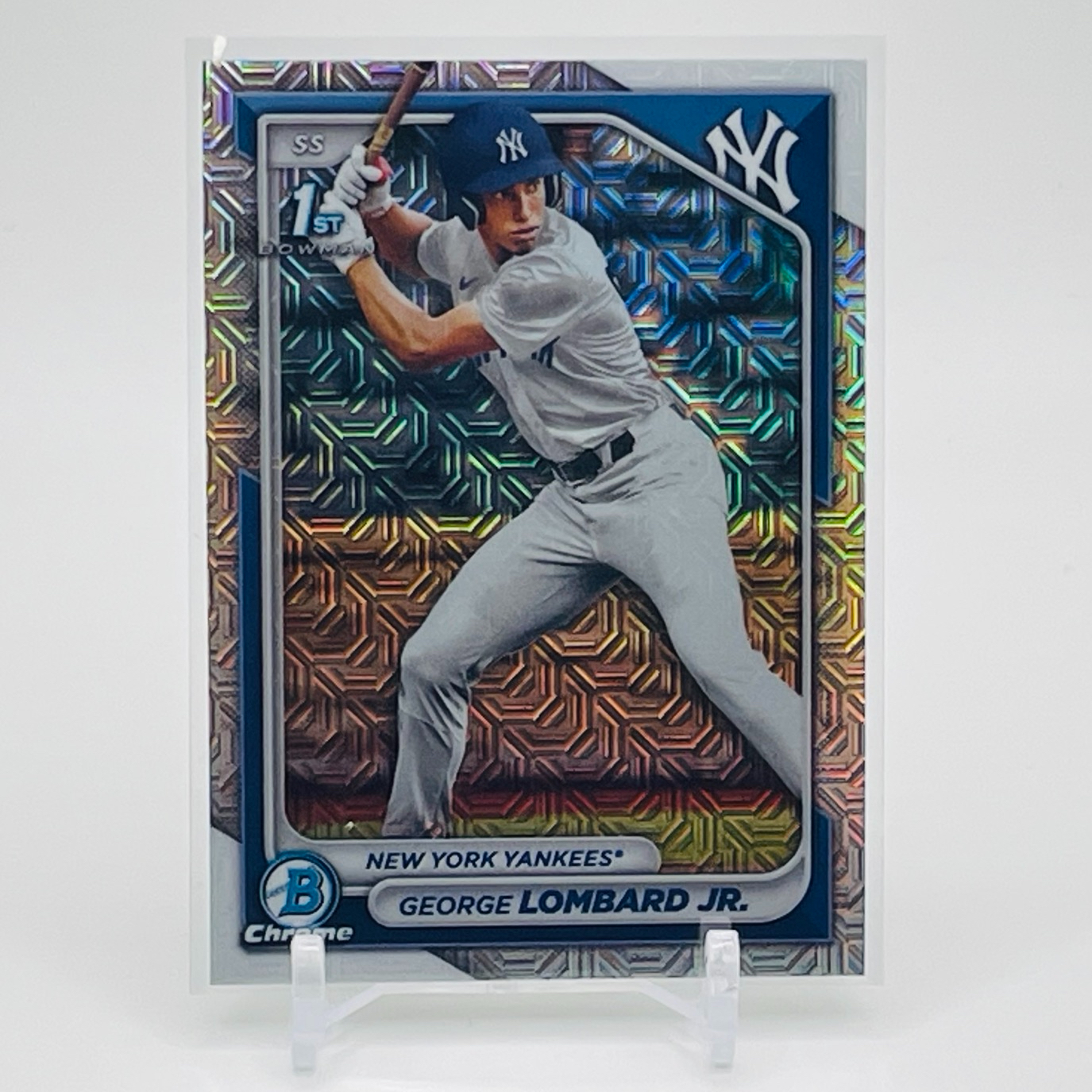 George Lombard Jr. 2024 Bowman Chrome Mega Mojo - New York Yankees