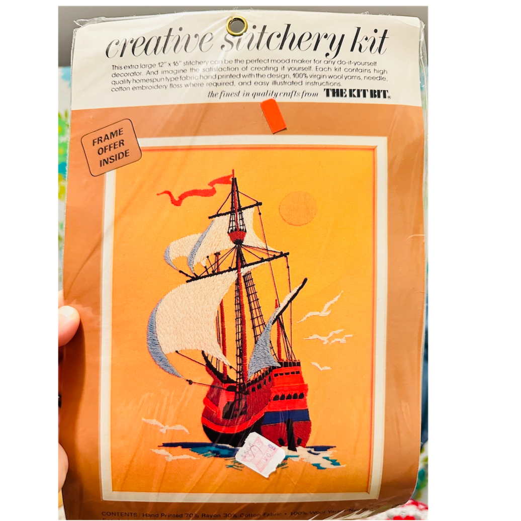 Ship Crewel Kit