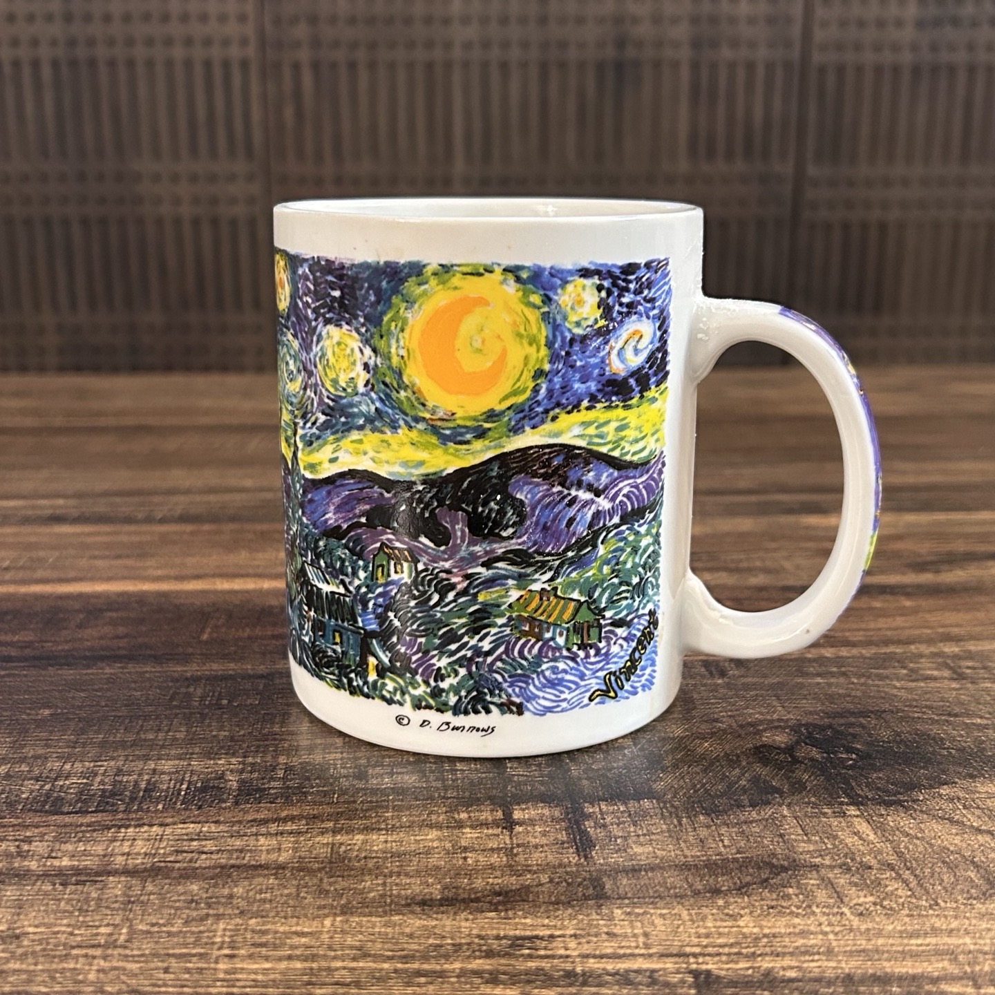 Vincent Van Gogh Starry Night Coffee Mug Chaleur Master Impressionists ...