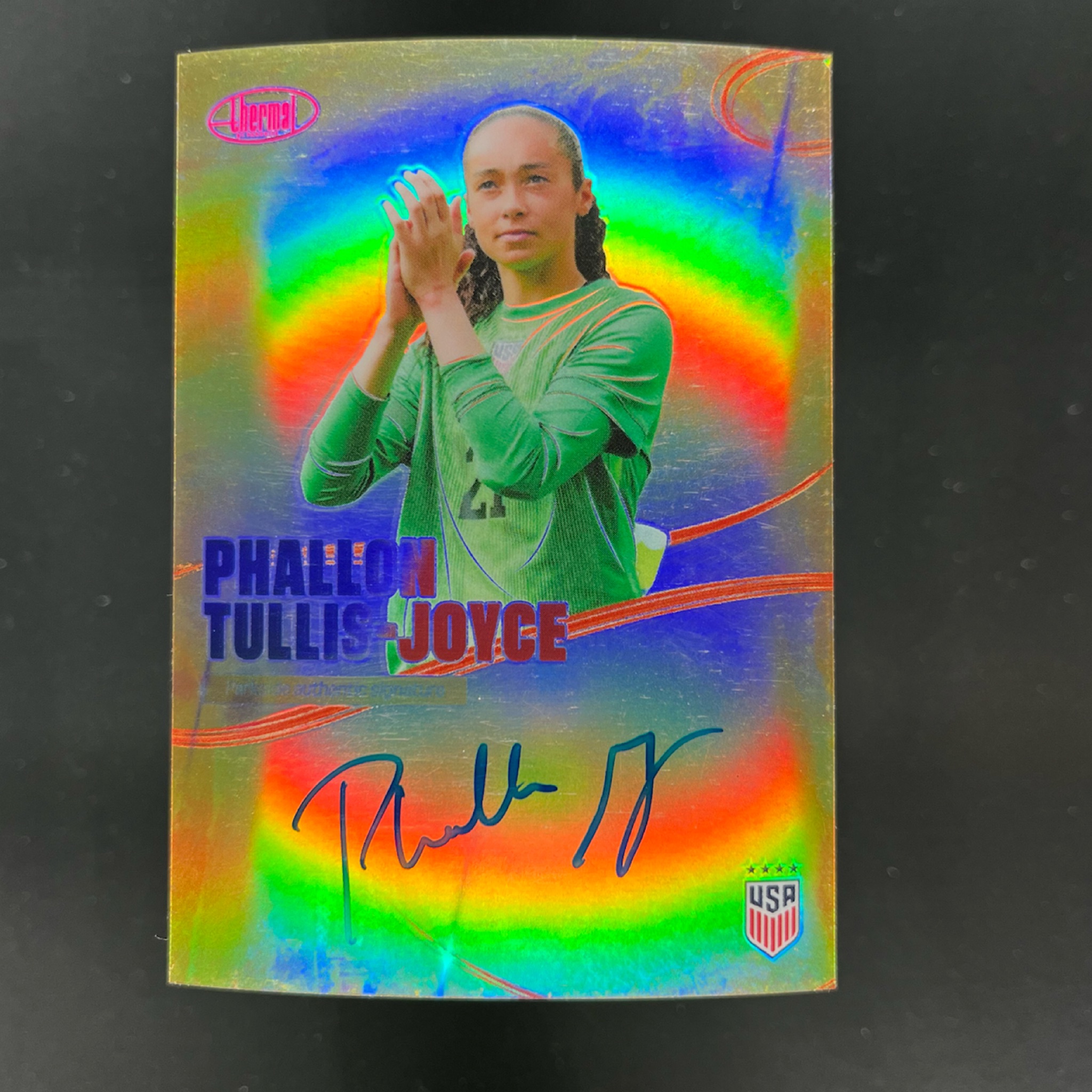 Phallon Tullis Joyce 2025 Parkside Thermal USWNT Signature Series ...