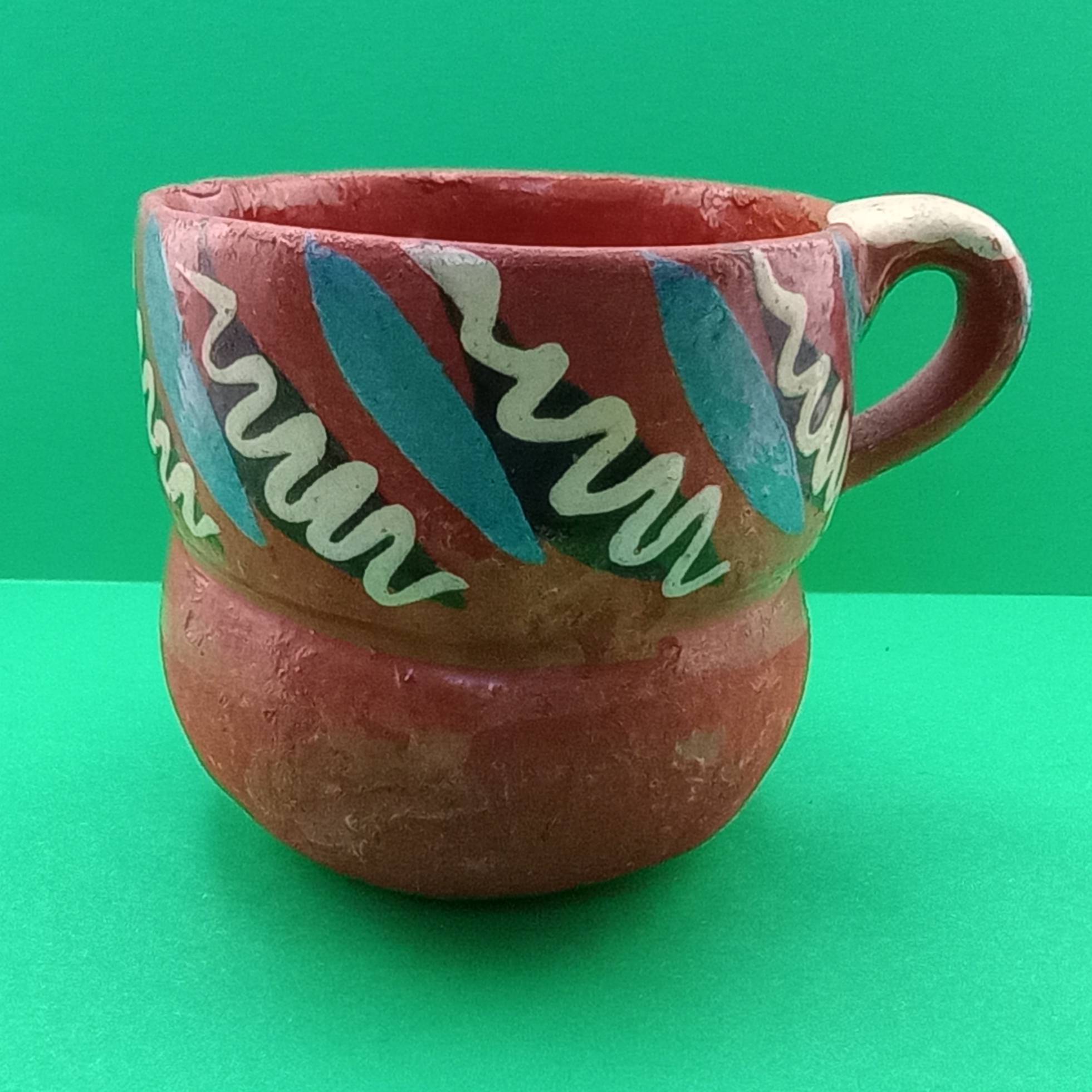 Red clay mini mug