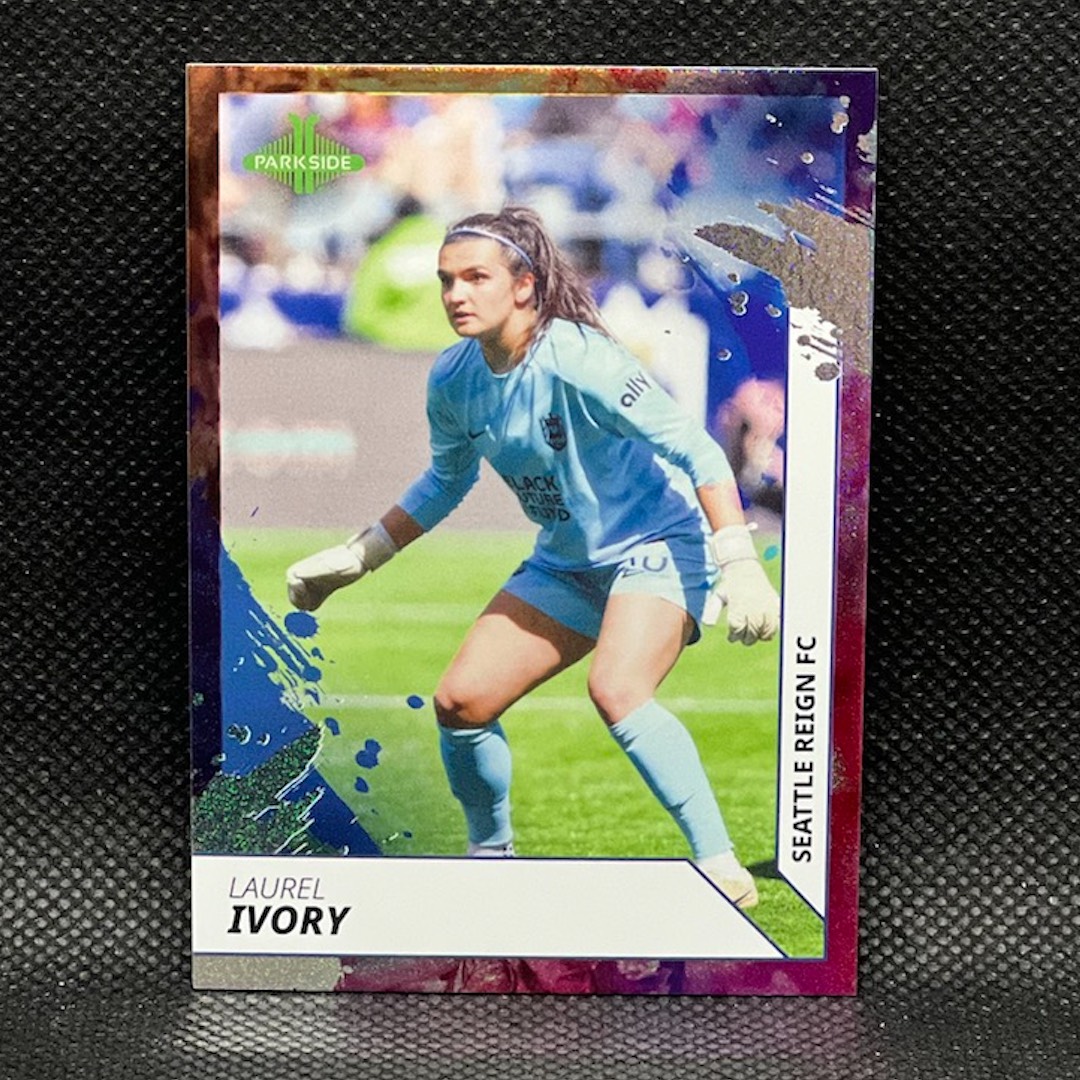 Laurel Ivory 2024 Parkside NWSL Vol 2 Shimmer /100 Soccer Card