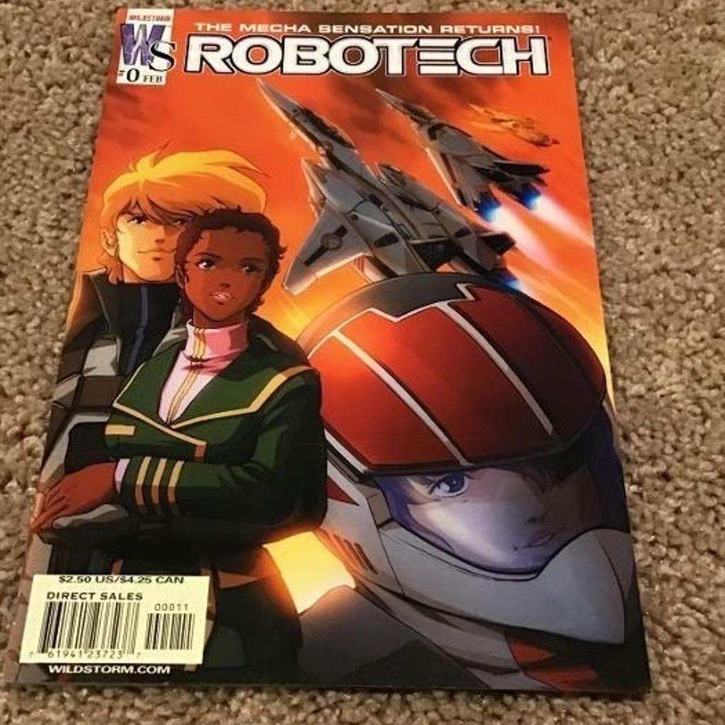 The Mecha Sensation Returns Robotech #0 Comic Book