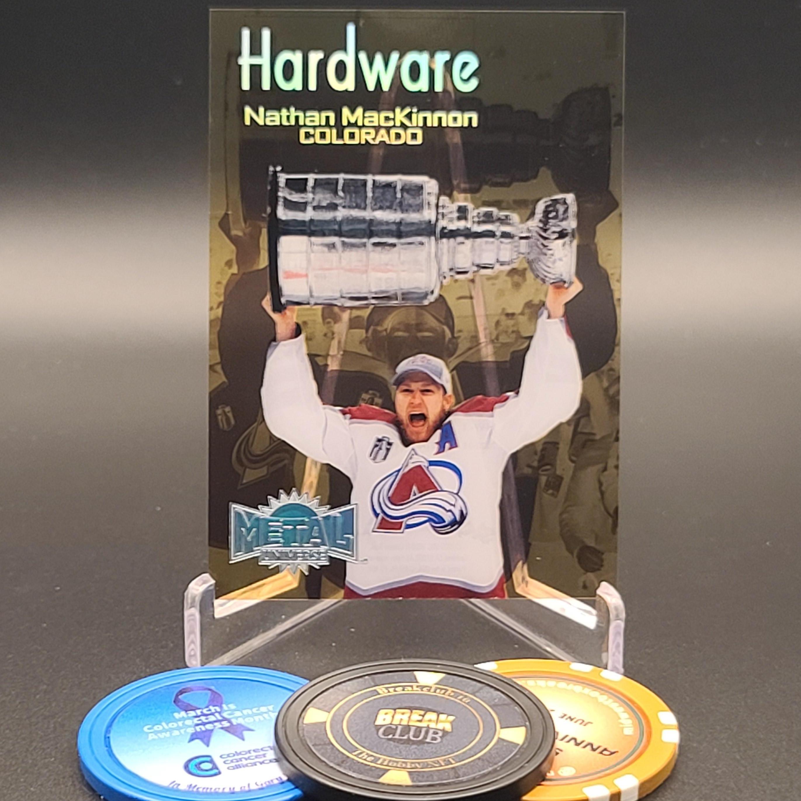 Nathan MacKinnon 2022-23 Upper Deck Skybox NHL Metal Universe Hardware ...