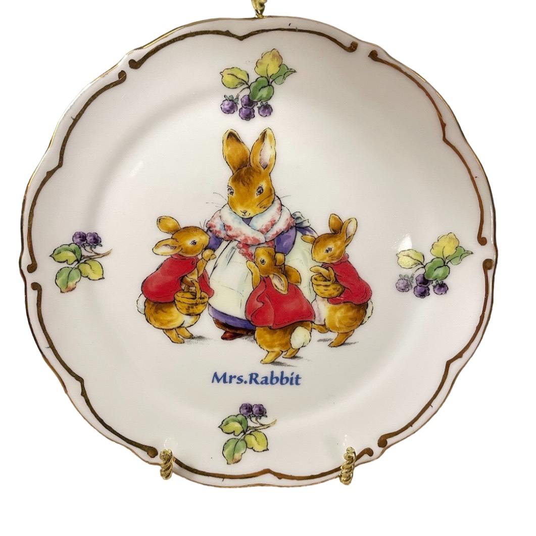 Vintage 2002 Beatrix Potter Plate
