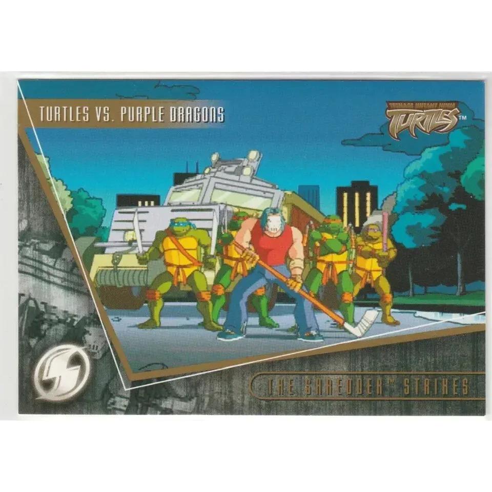 Turtles vs. Purple Dragons #88 Gold Parallel