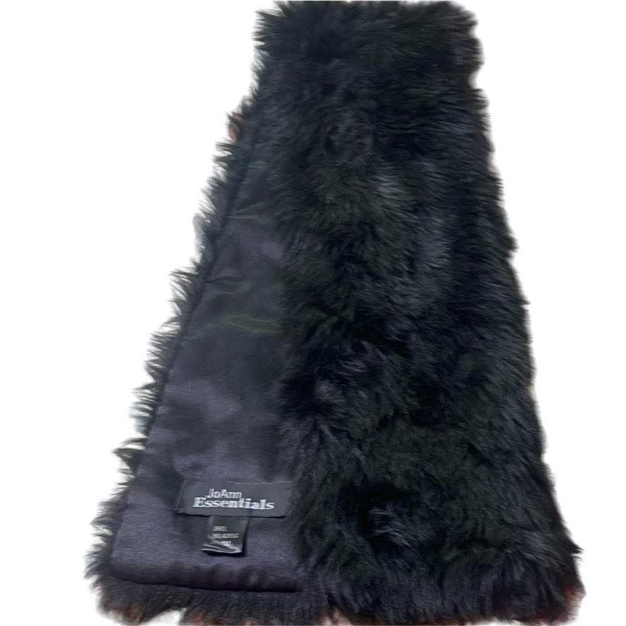 Jo-Ann Essentials Faux Fur Neck Scarf 40” Acrylic & Poly