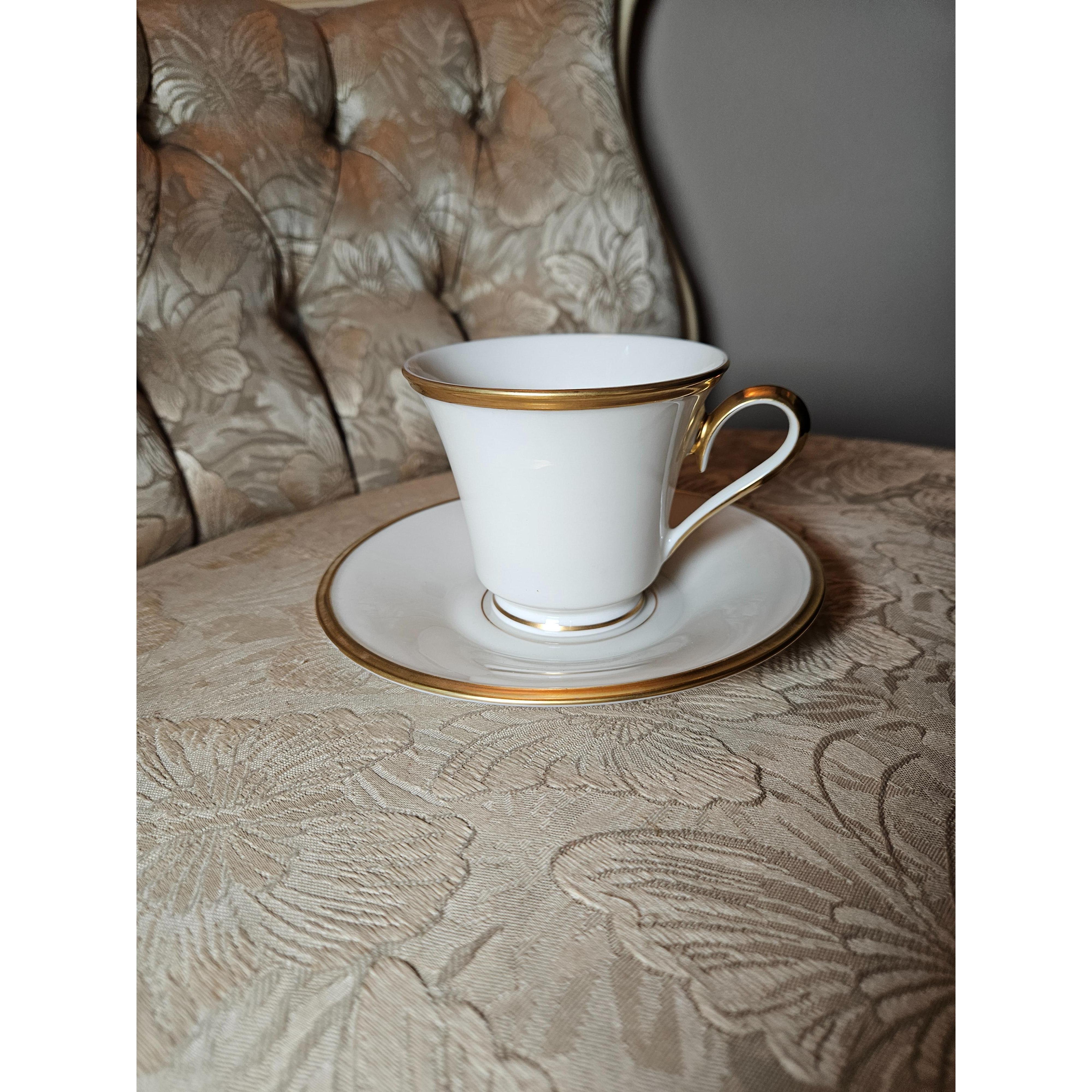 Lenox Eternal Teacup and Saucer Set