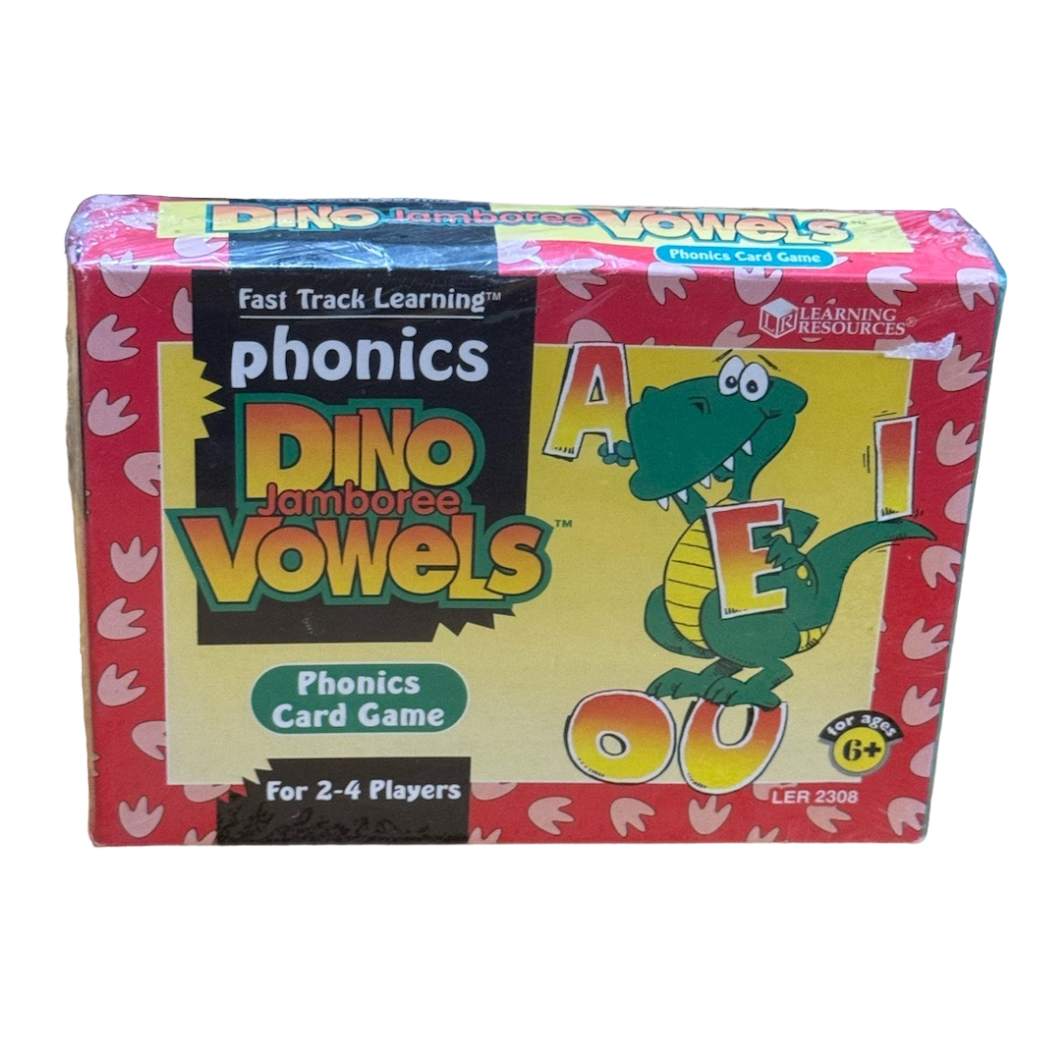 Fast Track Learning Phonics Dino Jamboree Vowels Ages 6+