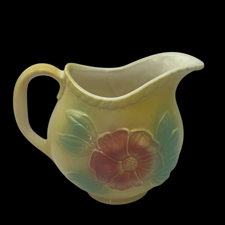 Vintage Hull Pottery Pitcher, 5-1/2” Tall