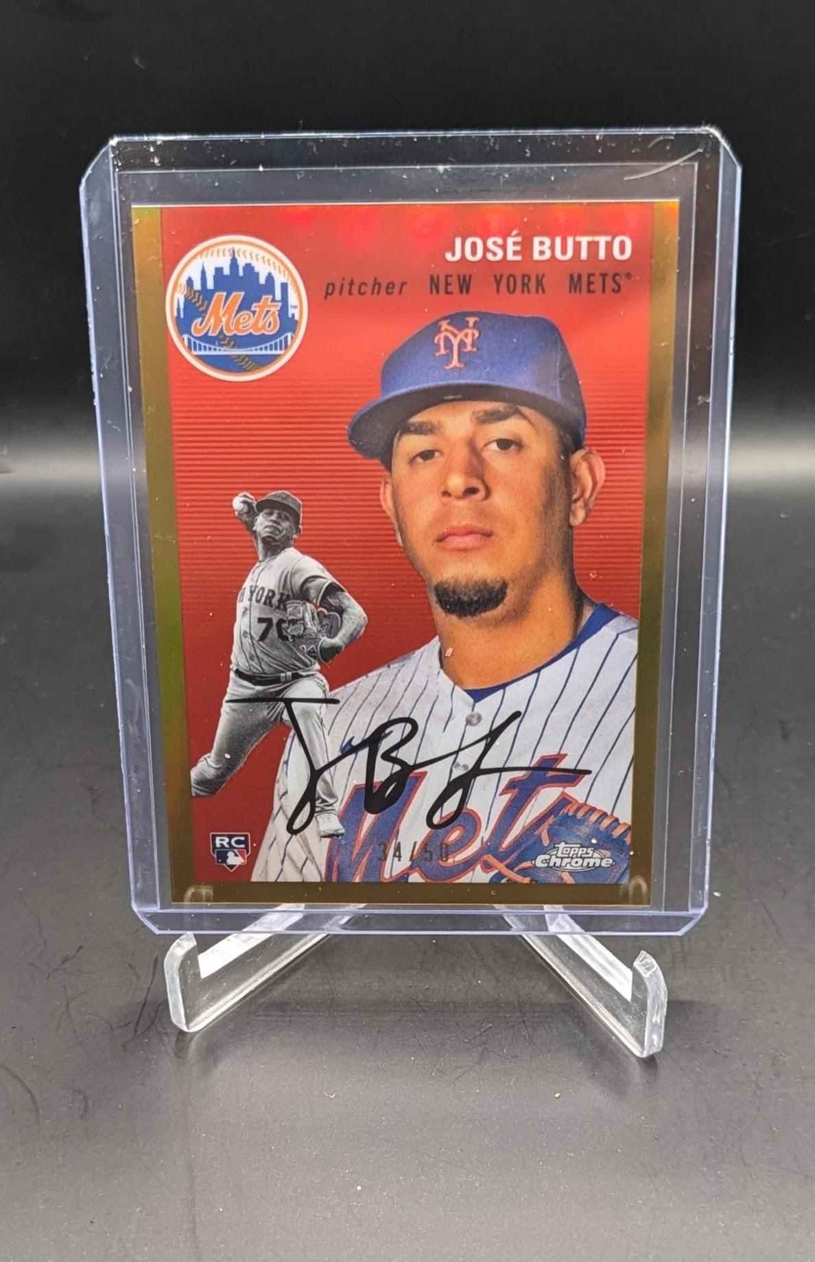2023 Platinum Anniversary Jose Butto Gold /50 - New York Mets