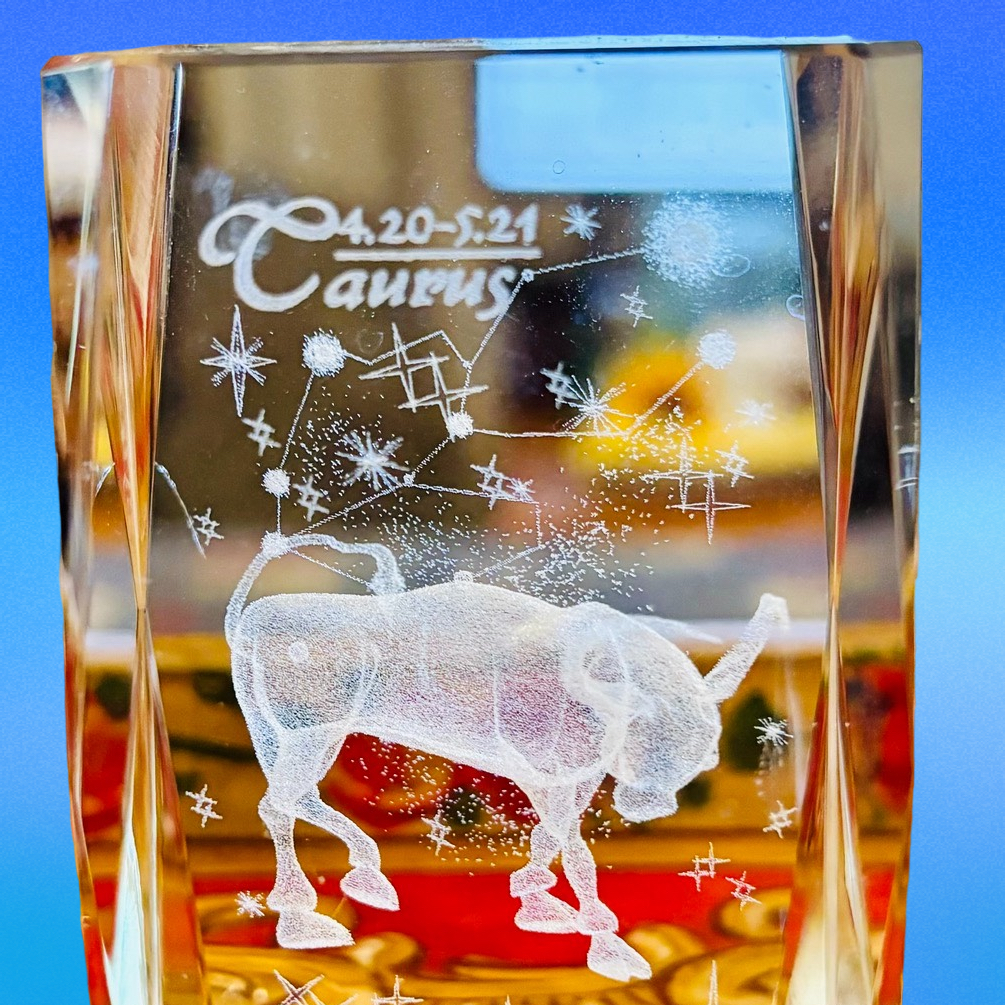 Paperweight Zodiac Taurus