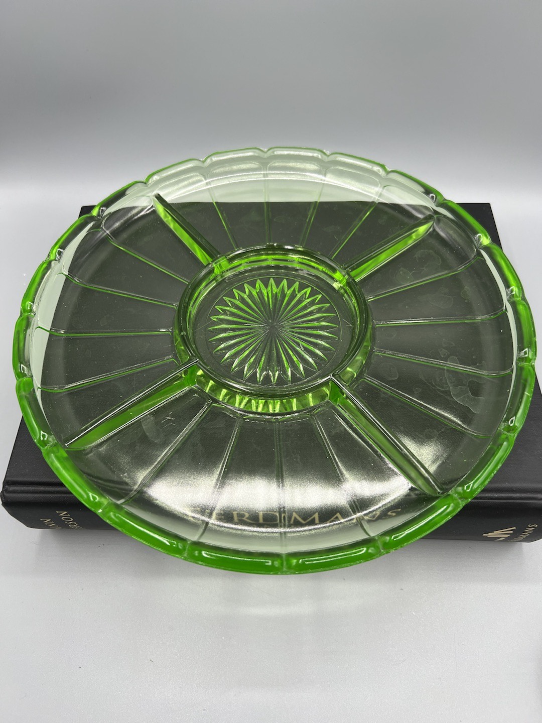 Hazel Atlas Uranium Plate