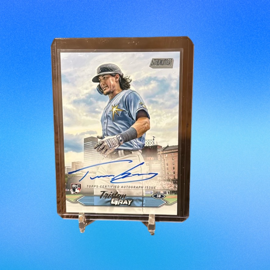 2024 Stadium Club Tristan Gray RC Auto