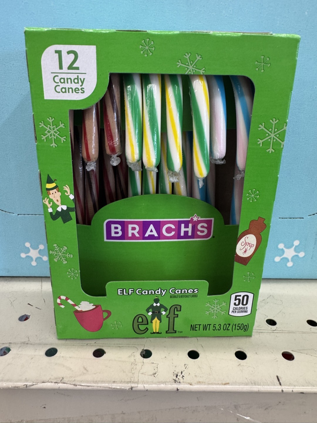 Elf X Brach 12 pack Candy canes
