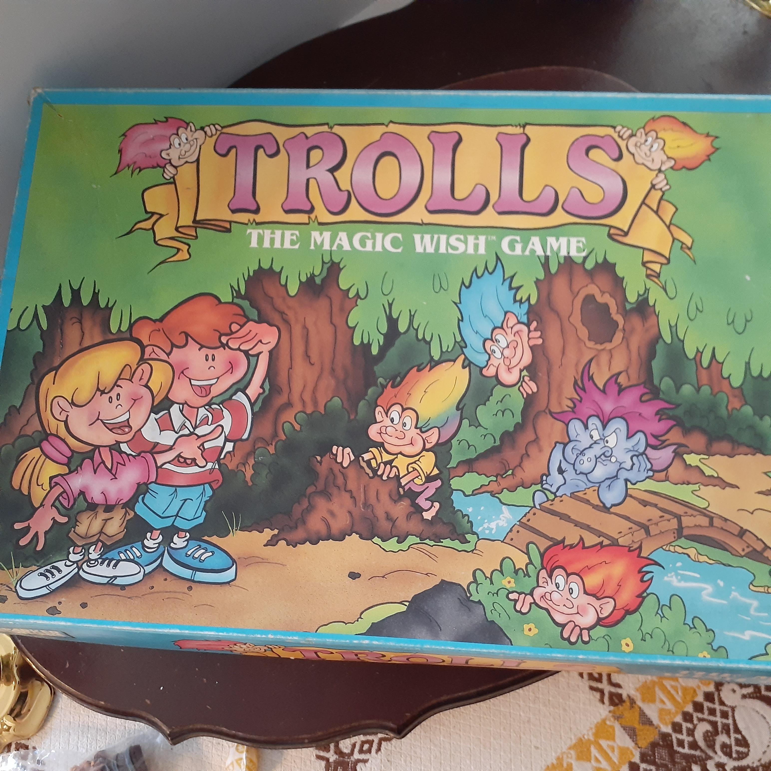 Trolls: The Magic Wish Game By Parker Brothers