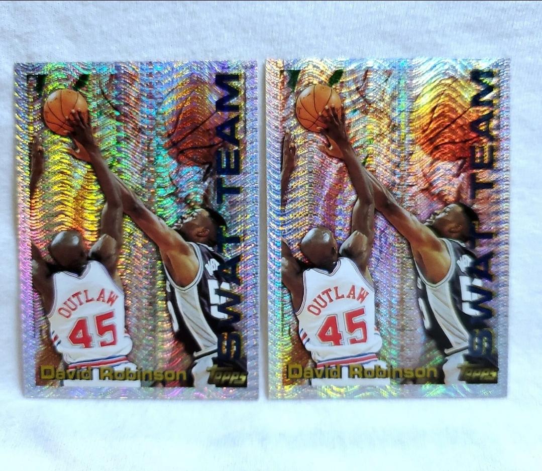1996 Topps SB23 Swat Team David Robinson Lot Of 2 For Sale Basketball ...