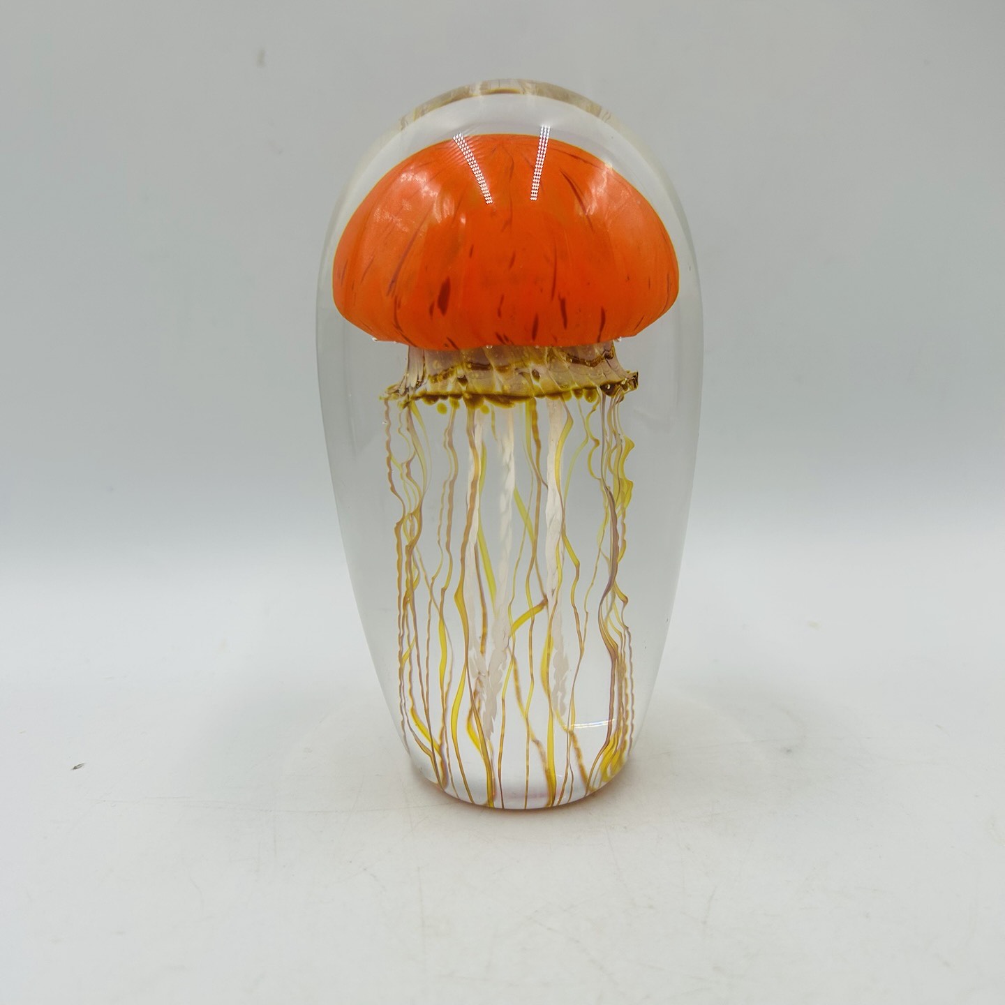 5” Pacific Coast Orange Richard Satava Jellyfish - Signed & Numbered ...