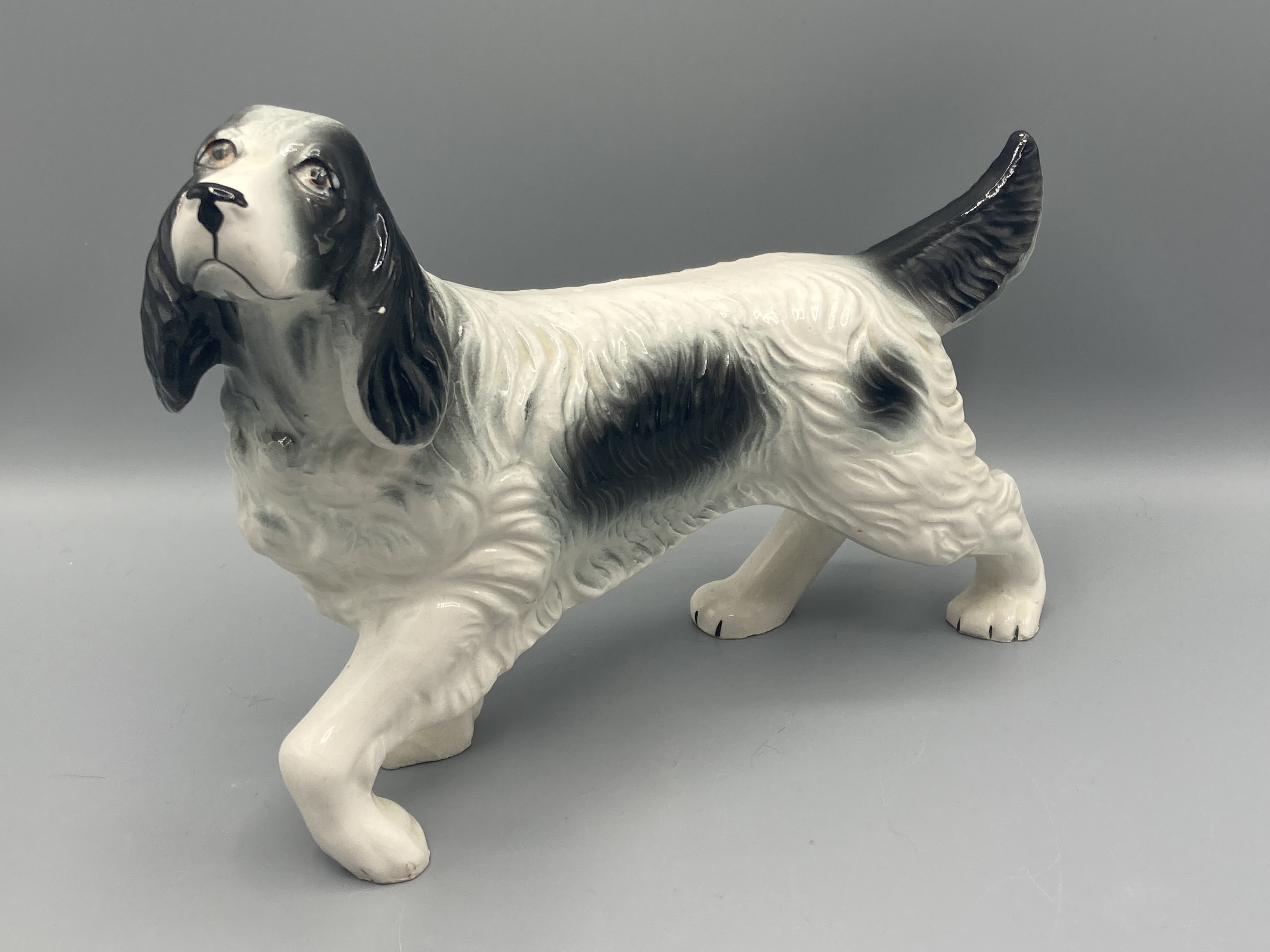 Vintage Ceramic Cocker Spaniel Dog Figurine