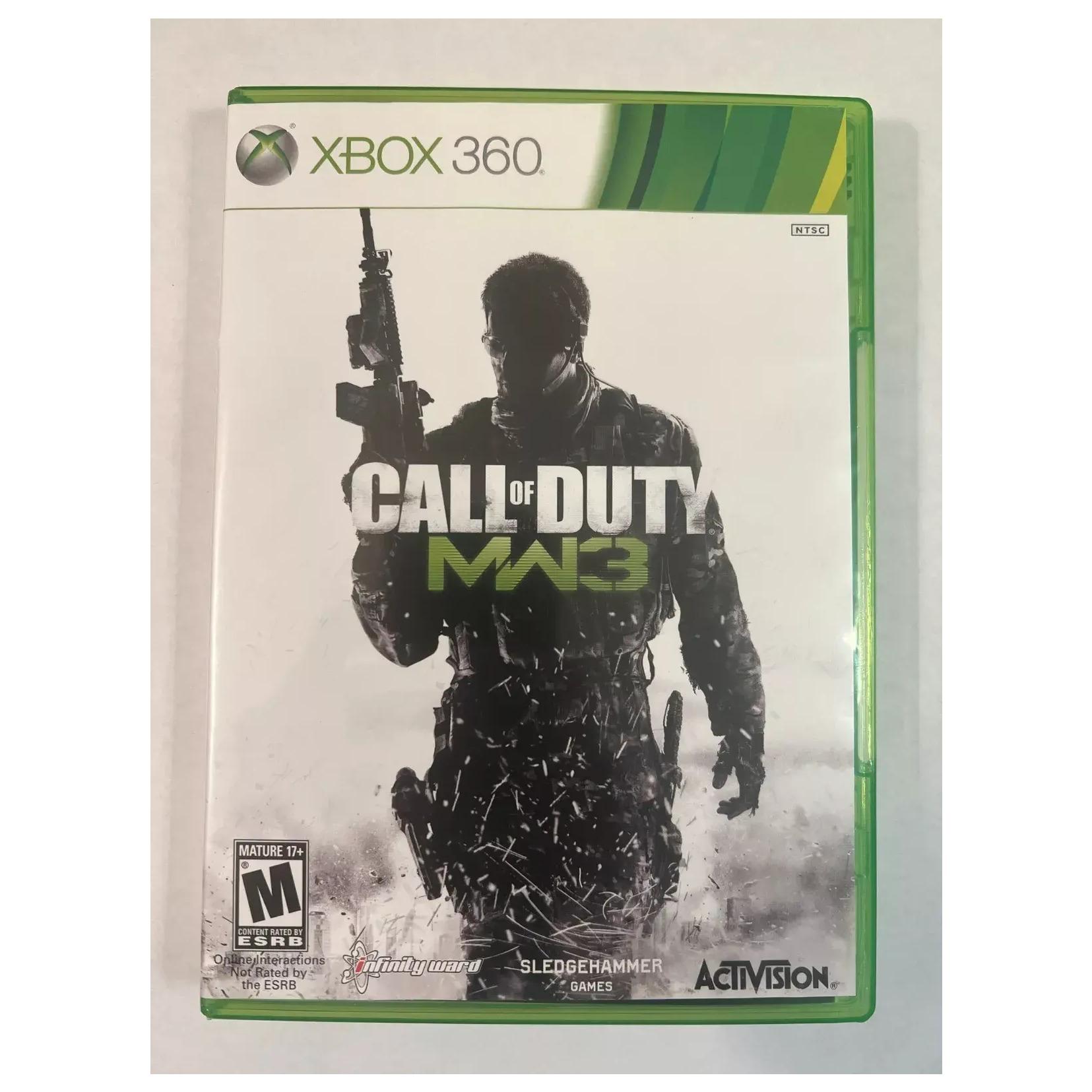 Call of Duty: Modern Warfare 3 Xbox 360 - Epic Shooter Campaign LIKE NEW