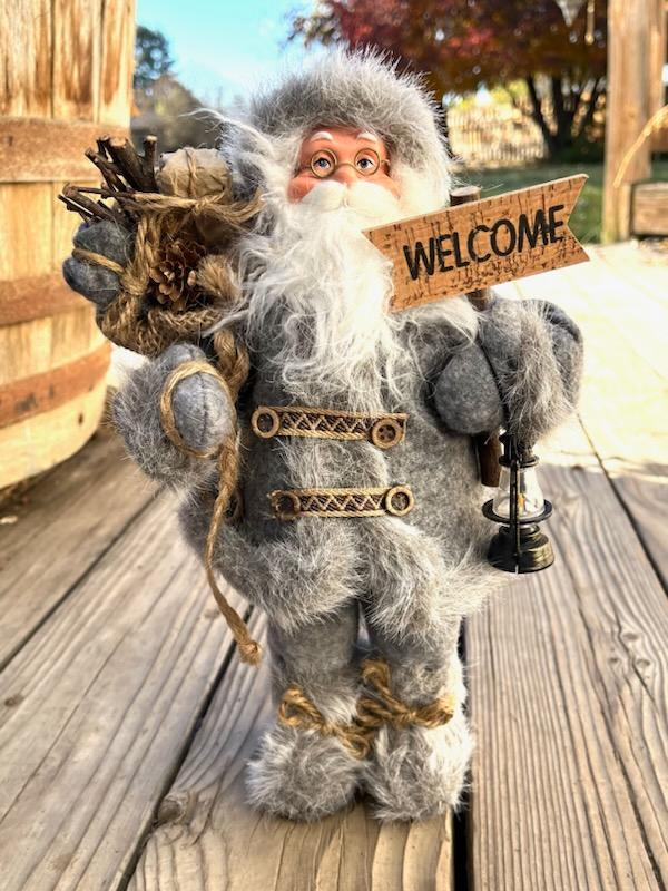 Vintage Santa Claus Figure 13"