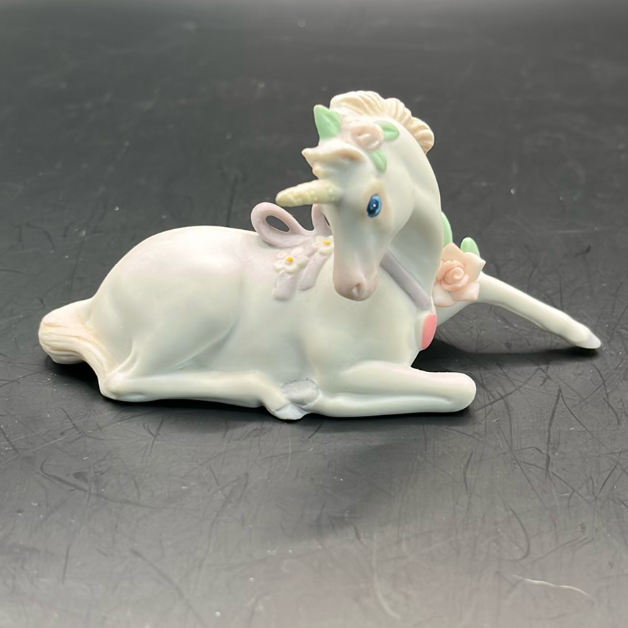 Enesco Floral Unicorn With Now