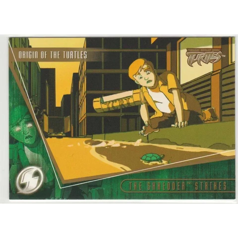 Origin of the Turtles #18 Gold Parallel