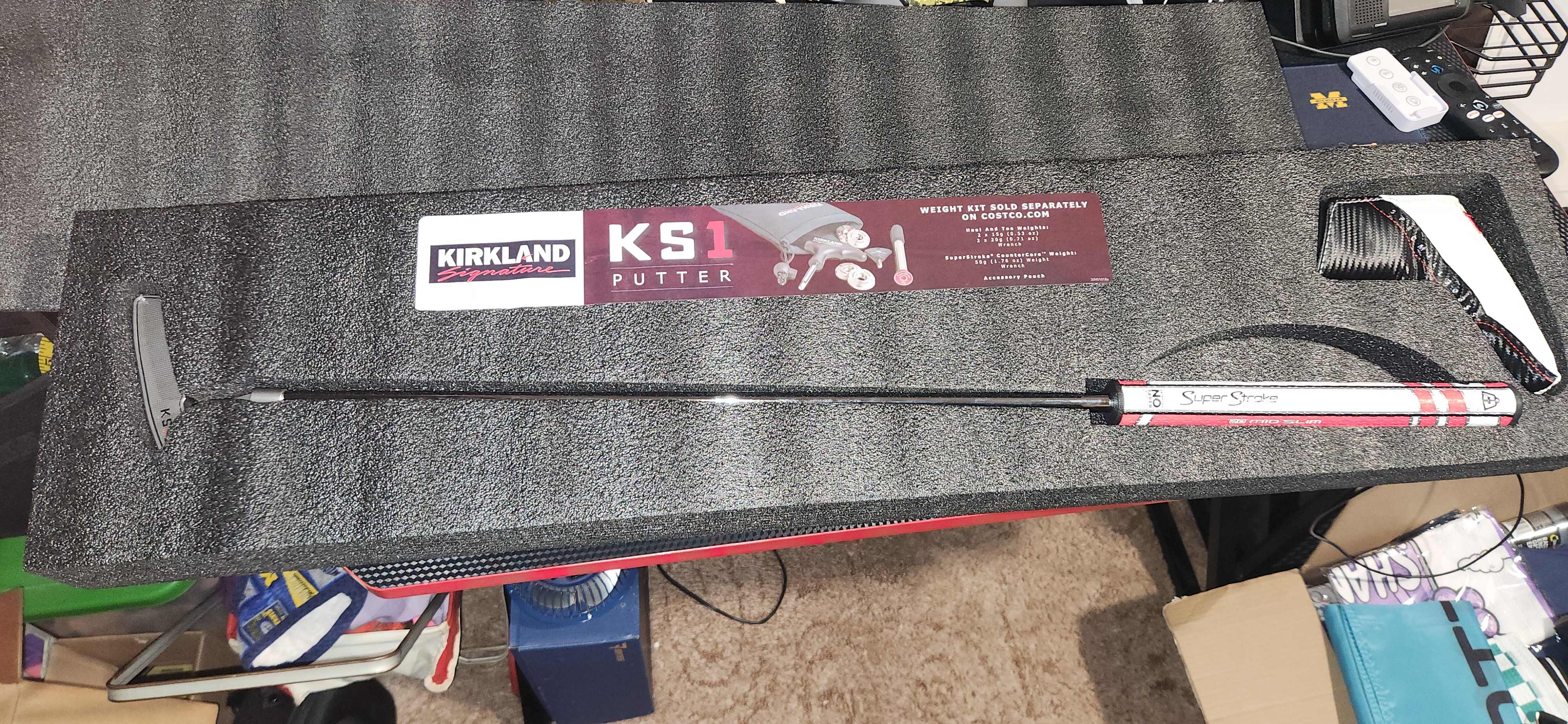 Kirkland signature KS1 putter RH new.