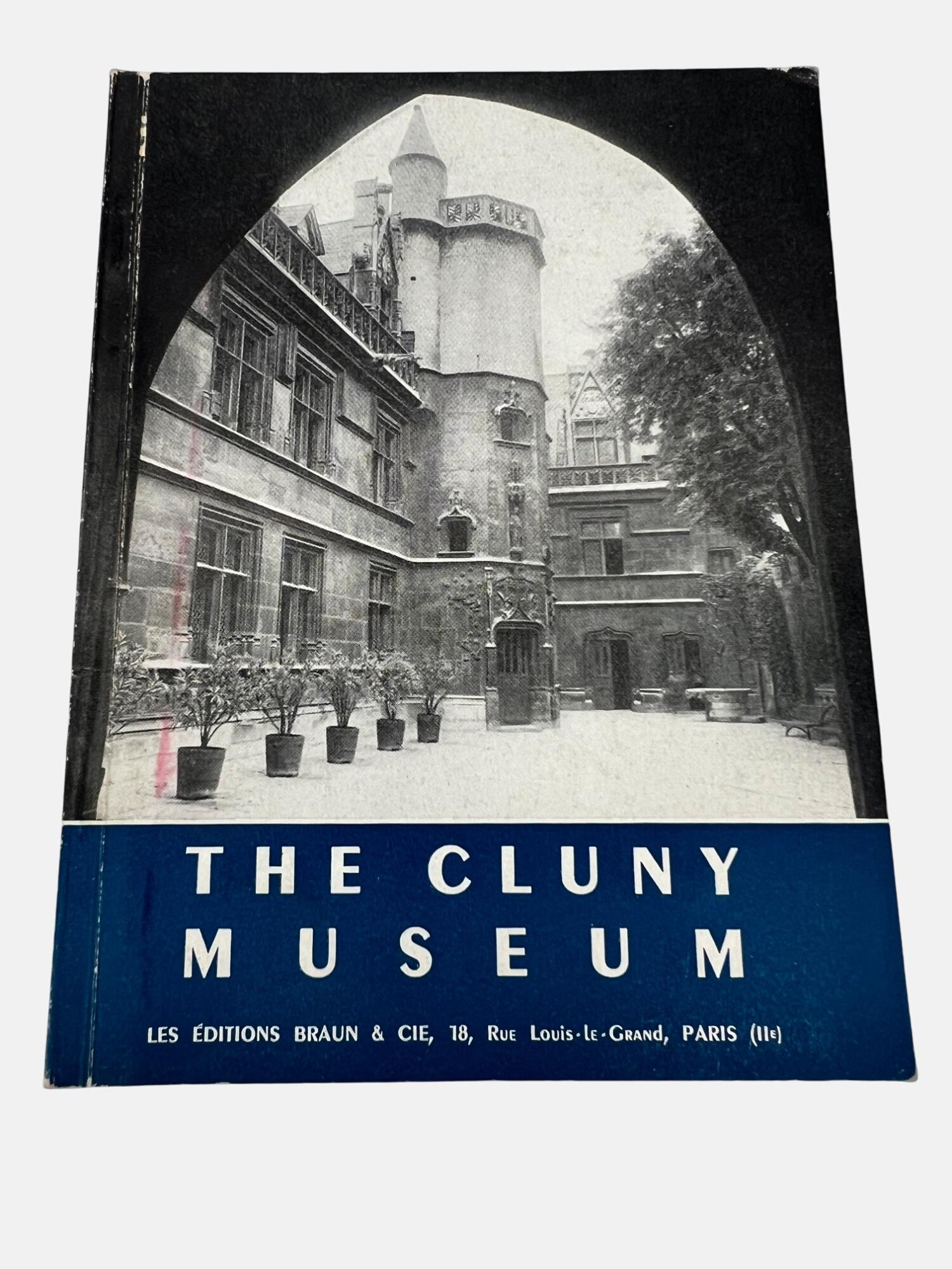 Vintage The Cluny Museum Guidebook Les Éditions Braun & Cie Paris ca 1950s