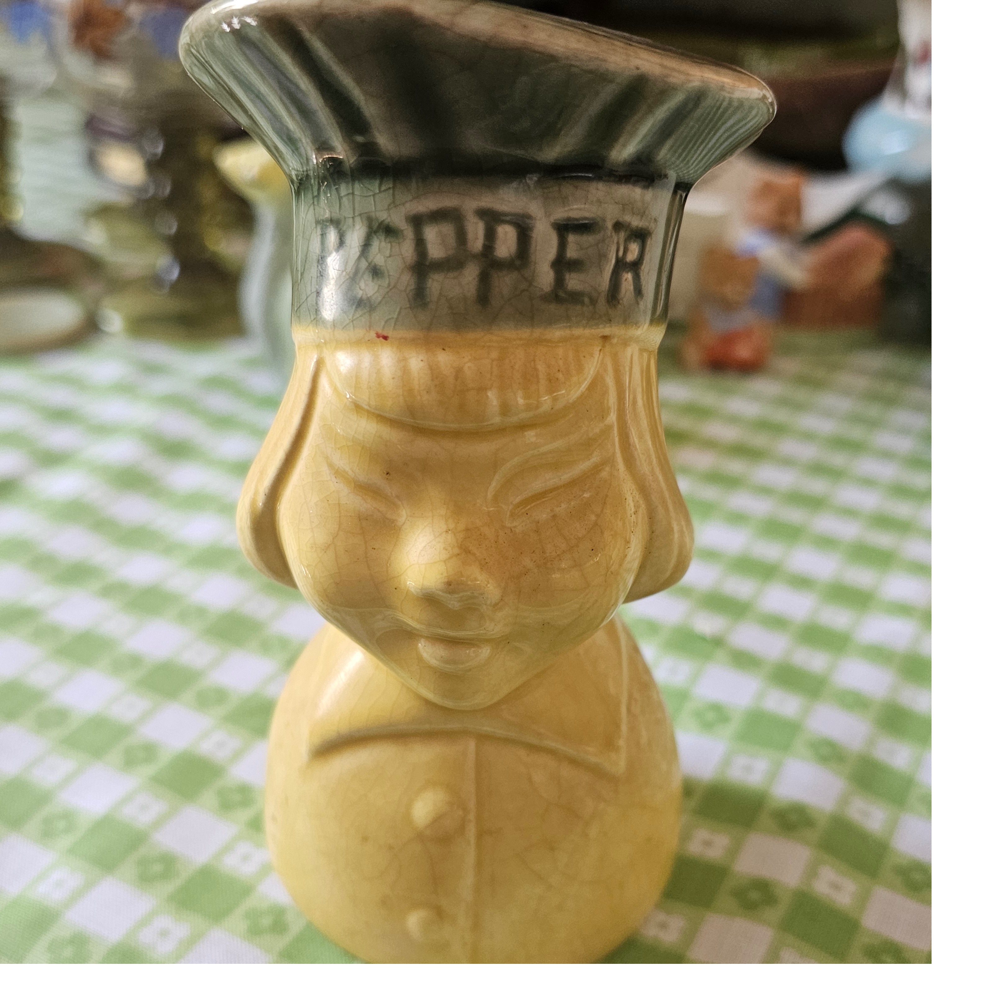 Vintage Asian Pepper shaker