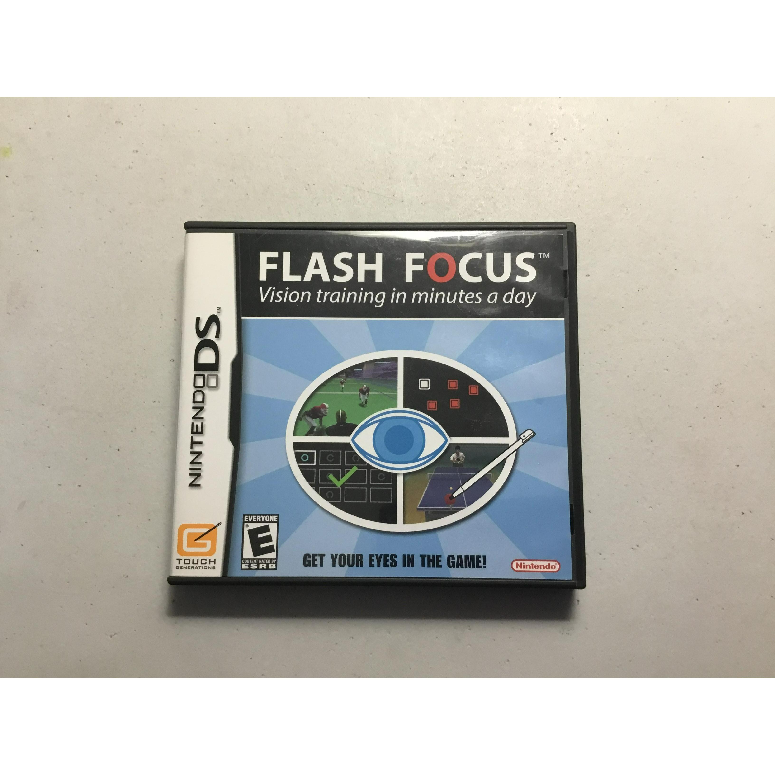 Nintendo DS Flash Focus, Athletes can train their vision