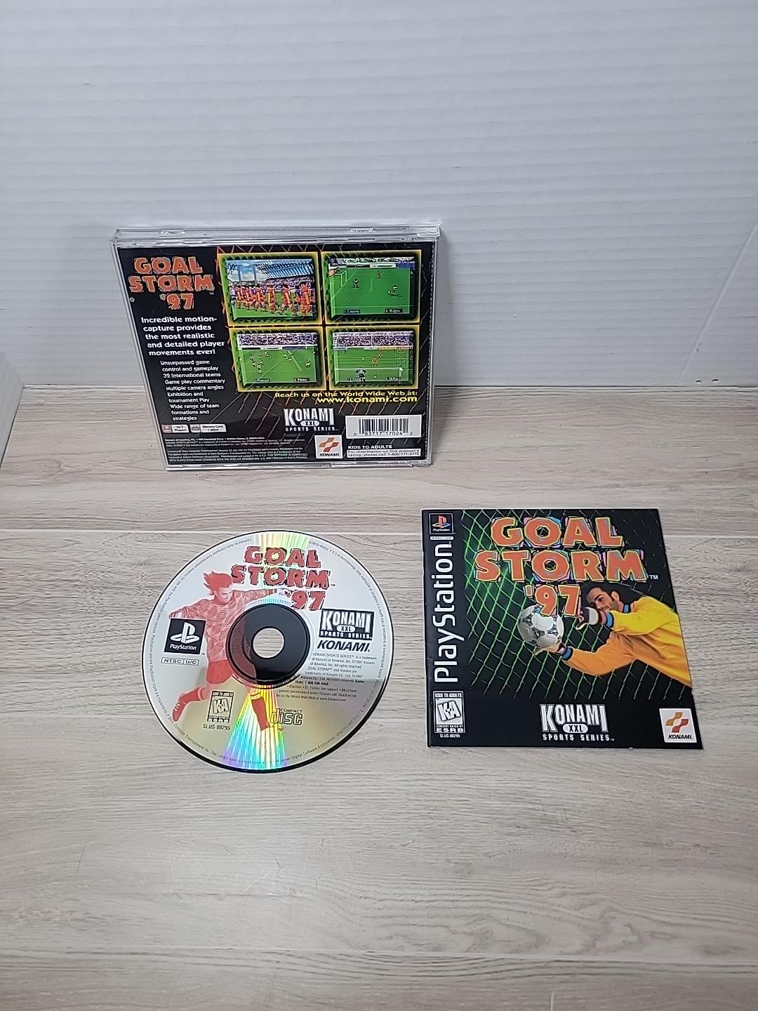 Goal Storm 97 For Playstation Ps1