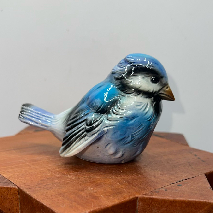 Blue Ceramic Goebel Bird