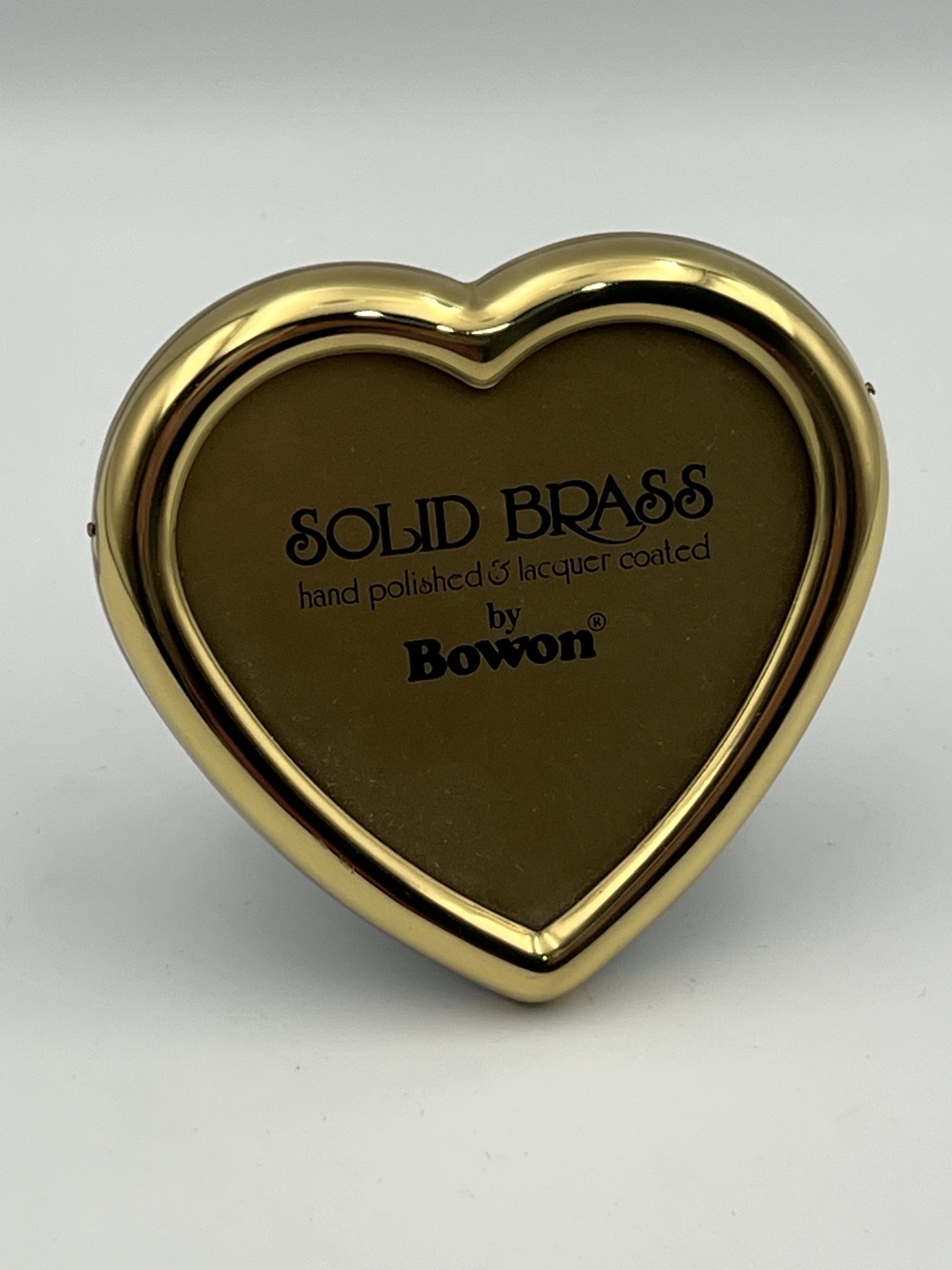 Bowon Brass Heart Frame 3.5”