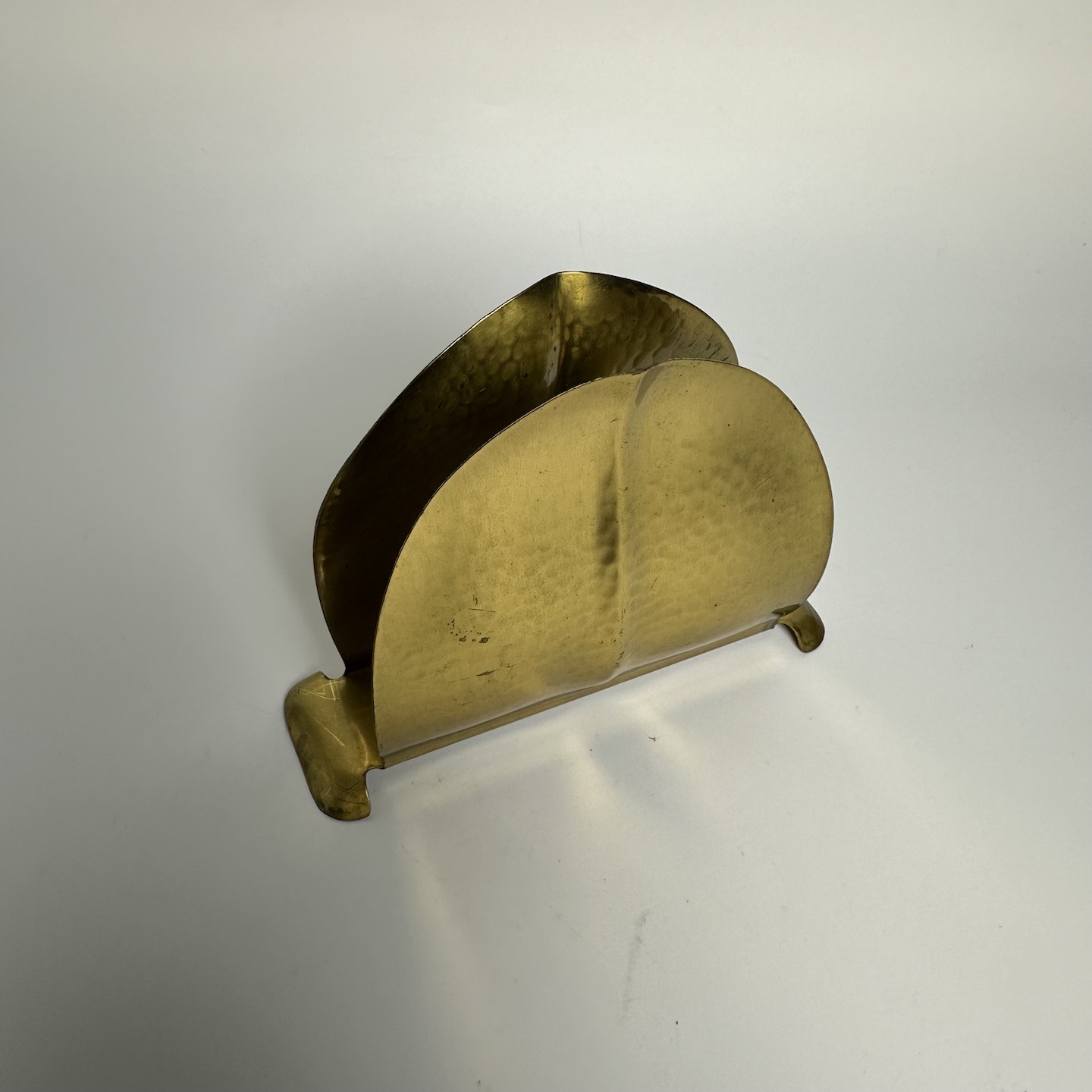 Vintage Brass Tissue Holder