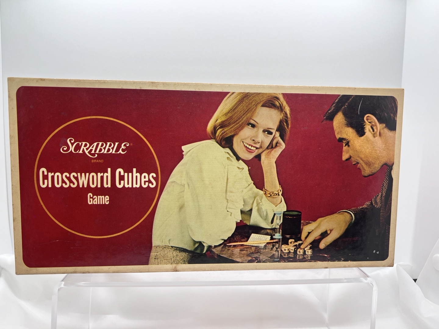 Vintage Game. Scrabble Crossword Cubes. Includes All Parts Including ...