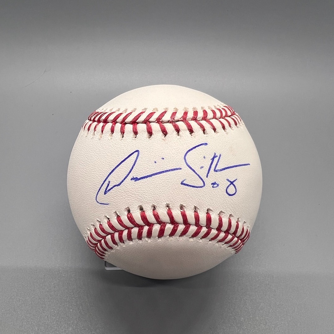 Dominic Smith Autographed Baseball Cincinnati Reds Boston Red Sox New ...
