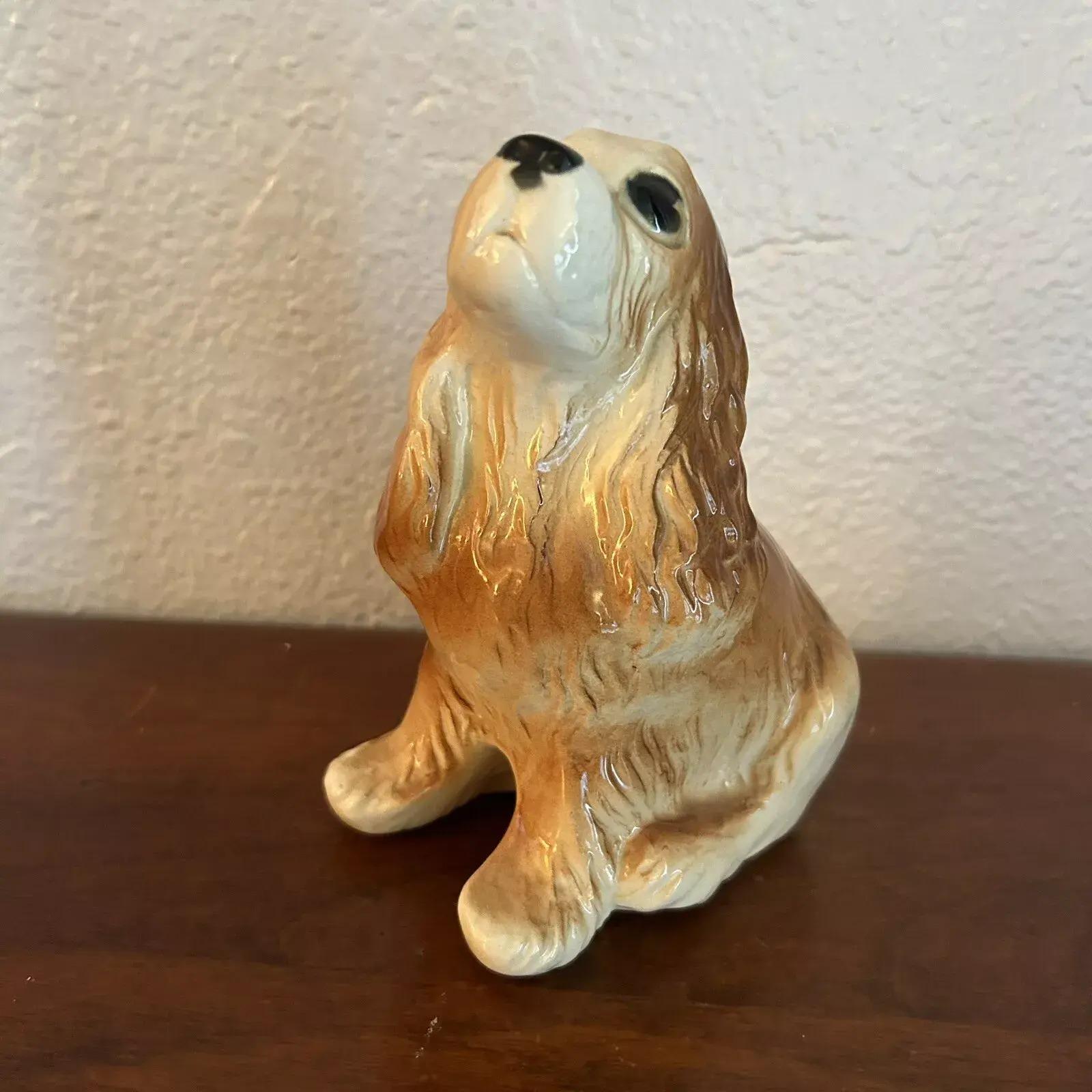 Vintage USA Royal Copley Porcelain 1950's Mid-century Cocker Spaniel ...
