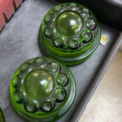 Green Moon And Star Lids